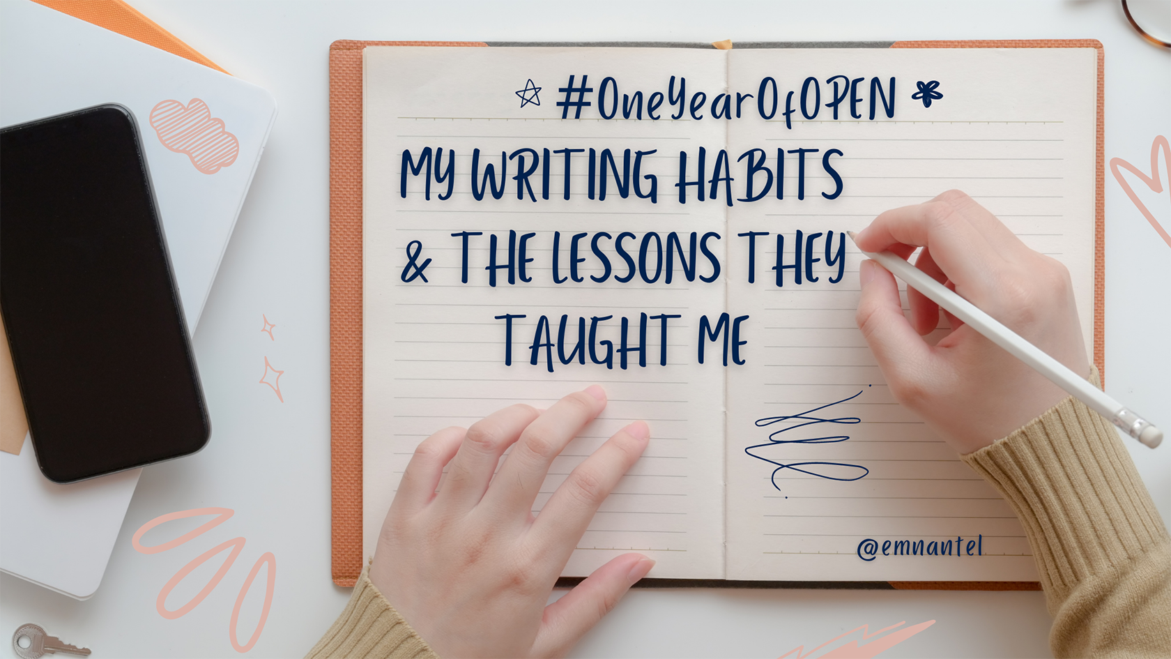 One Year of OPEN: My Writing Habits & The Lessons They Taught Me ...